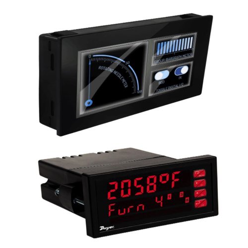 Dwyer Digital Panel Meters | Pressure, Temperature & Flow Display
