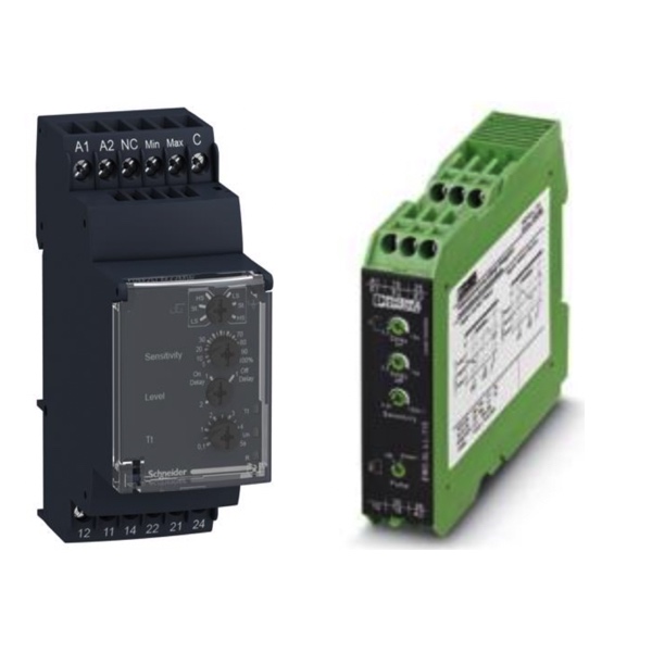 Level Monitoring Relays: 1 & 2 C/O Contacts