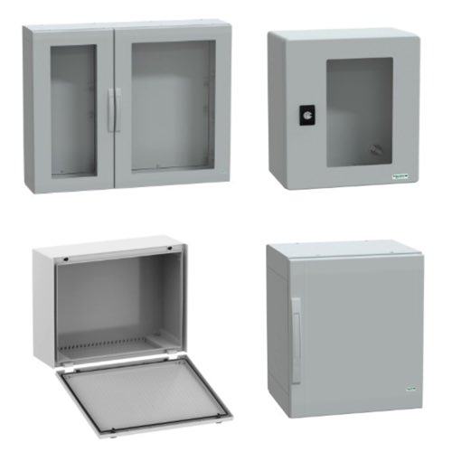 Schneider Electric Polyester Enclosures: Free-standing and Wall-mount