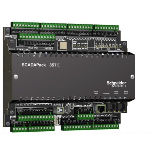 SCADAPack 357E PLC 32-bit processing & High speed LAN & USB Communications