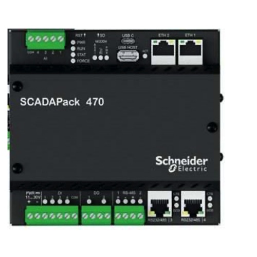 SCADAPack 470: 1 Output Open Collector & 10 Outputs Dry Contacts