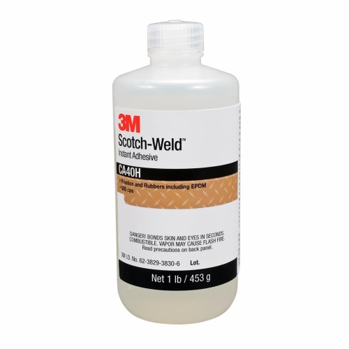 3M 7000000895 - 3M Scotch-Weld™ Instant Adhesive CA40H, Clear, 1 fl oz