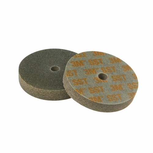 3M 7010309505 - 3M Scotch-Brite™ SST Unitized Wheel, 3 in x 3/4 in x 1/ ...