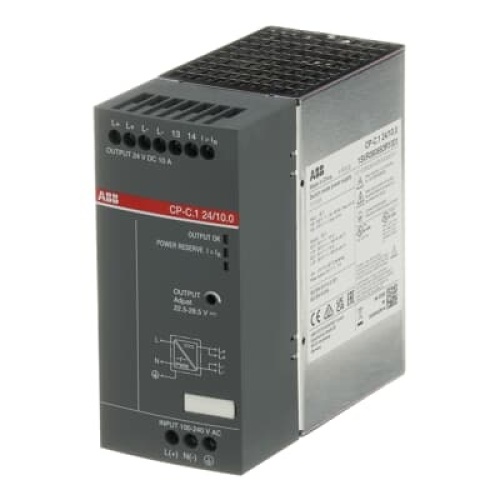 ABB 1SVR360663R1001 - CP-C.1 24/10.0 Power supply In:100-240VAC/90 ...