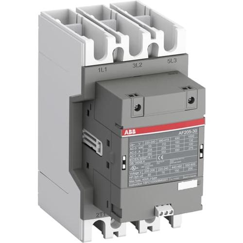 ABB AF205-30-00-34 Contactor - 3P, 250-500 VAC/VDC, 350 Amp, 200 HP (Max)