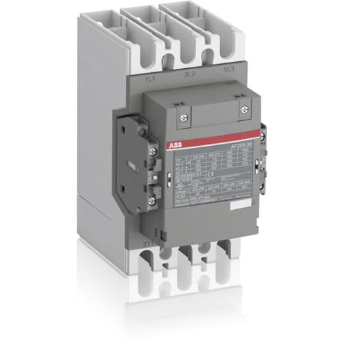 ABB AF205-30-22-11 Contactor - 3P, 24-60 VAC/VDC, 350 Amp, 200 HP (Max)