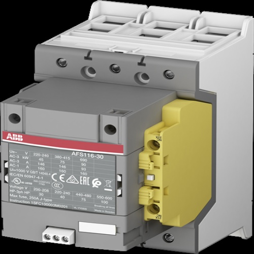 ABB AFS116-30-12-33 - 250 VDC, 116 Amp, 3P, 50/60 Hz