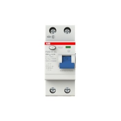 ABB F202A-25/0.3 Residual Current Circuit Breaker - 2P - Type A - 300 ...