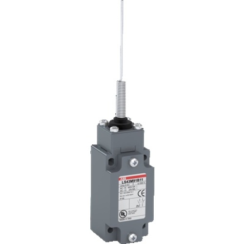 ABB LS45M91B11 - Limit Switch, Stainless Steel, Spring Rod, 600 V, 40 mm