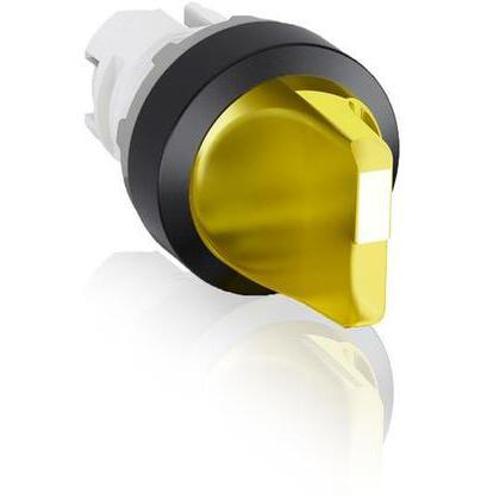 ABB M3SS2-11Y Modular Selector Switch - 3-Pos Momentary, spring return from A and C to B - Short ...