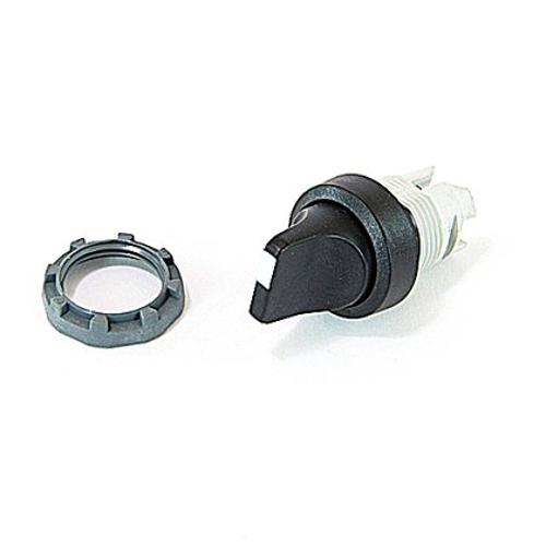 ABB M3SSC1-10B Modular Selector Switch - 3-Pos Maintained - Short handle - Black - Non ...