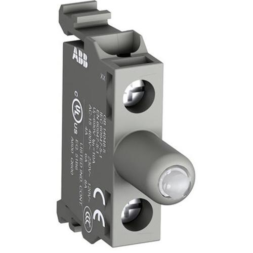 ABB MLBL-00BG Modular LED block - 12V DC, integrated LED - Green - Illuminated