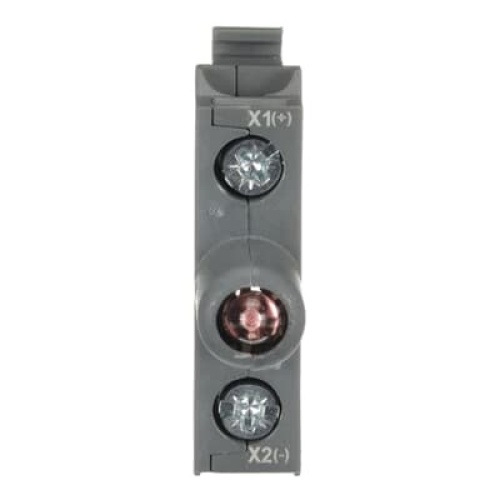 ABB MLBL-00BR Modular LED block - 12V DC, integrated LED - Red - Illuminated