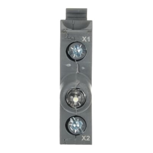 ABB MLBL-01BW Modular LED block - 24V AC / DC, integrated LED - White - Illuminated