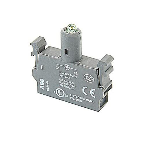 ABB MLBL-01G Modular LED block - 24V AC / DC, integrated LED - Green - Illuminated