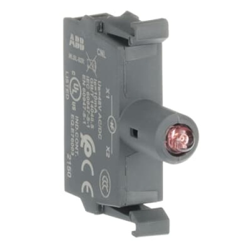 ABB MLBL-02R Modular LED block - 48V AC / DC, integrated LED - Red ...