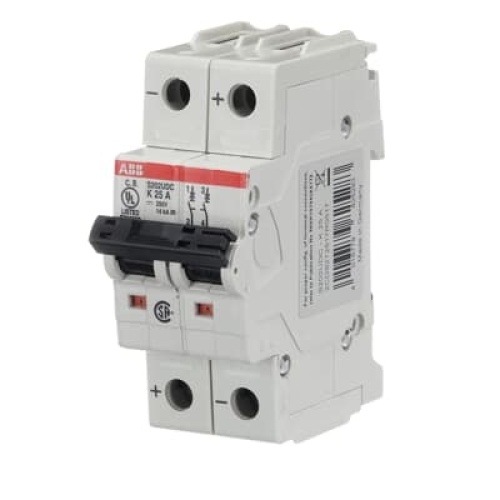 ABB S202UDC-K25 Mini CB - 25 Amp, 2P