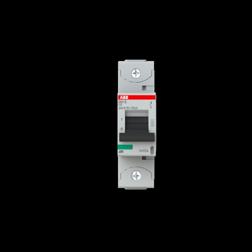ABB S801S-K50 High Performance Circuit Breaker - 50 Amp, Single Pole, 400 VAC
