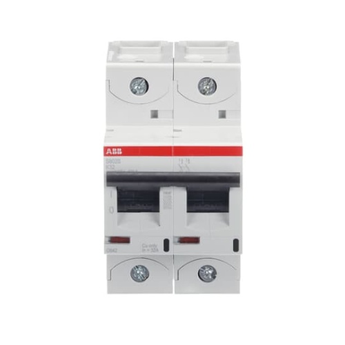 ABB S802S-K32 High Performance Circuit Breaker - 32 Amp, Two Pole, 690 VAC