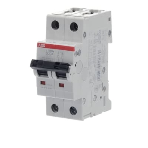 ABB ST202M-D20 Mini CB - 20 Amp, Two Pole