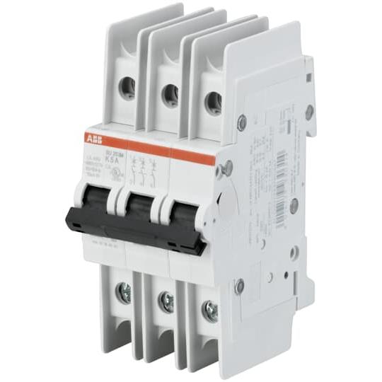 ABB SU203M-K5 Miniature Circuit Breaker 10kA, 5A, 3P UL490