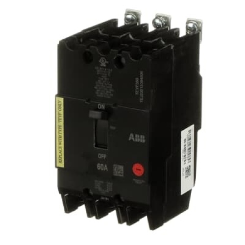 ABB TEYF360 MCCB 480Y/277 VAC, 60 Amp, Three Pole