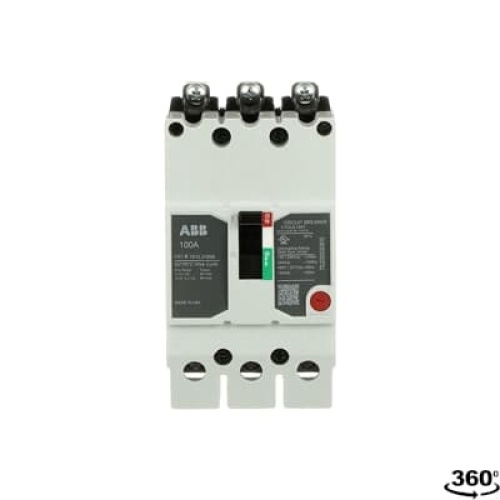 ABB TEYL3100B MCCB 480Y/277 VAC, 100 Amp, Three Pole