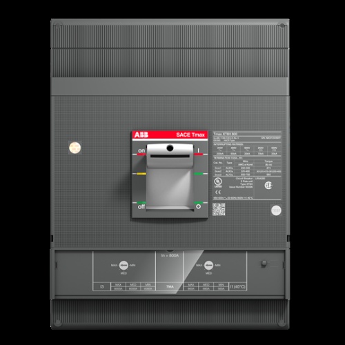 ABB XT6NU3600BFF000XXX MCCB - 600 VAC, 600 Amp, Three Pole