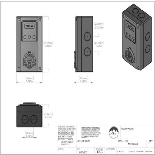 ACI 131378 Q5C-CO-1000P-O-X Carbon Monoxide Gas