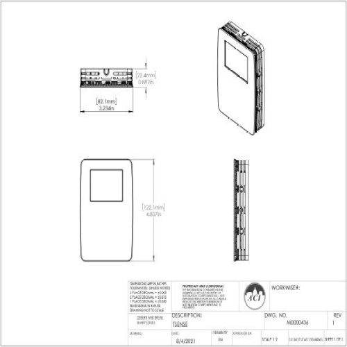 ACI 135459 TSENSE Carbon Dioxide Gas