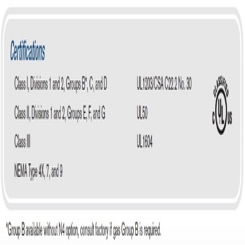 Adalet XCBSN N4 25225 Motor Starter Enclosure - Copper Free Aluminum ...
