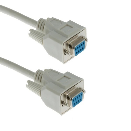 Cable DB9FCAB-06 DB9 Serial Cable - 6', DB9 Female - DB9 Female, Beige