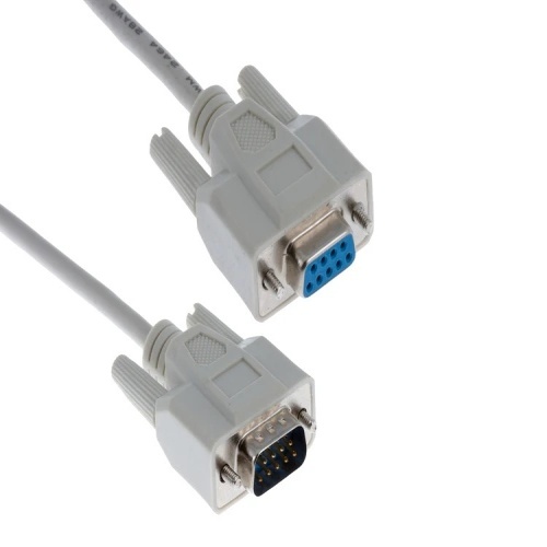 Cable EXTDB9MFCAB-10 DB9 Serial Cable - 10', DB9 Male - DB9 Female, Beige
