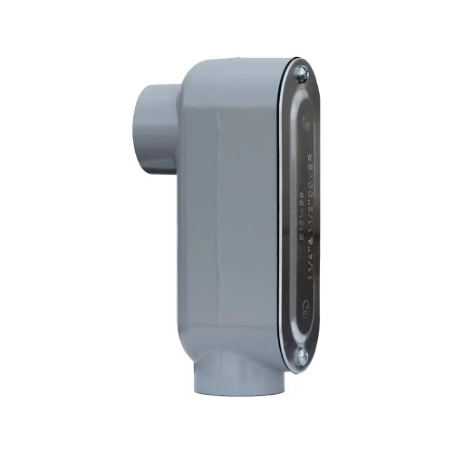 Dottie LB125CG - 1-1/4'' LB Threaded Conduit Body w/ Cover & Gasket ...