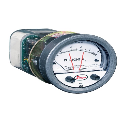 Dwyer A3002 Photohelic® Pressure Switch/Gauge