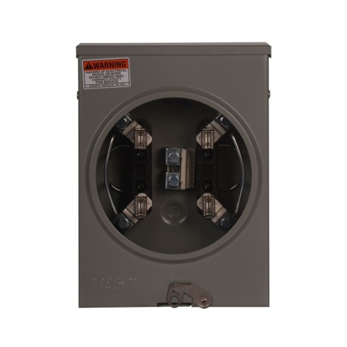 Eaton 1006385BCH - Meter Socket, 125 Amp, Single Phase, 600 VAC, 4 Jaws ...