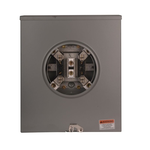 Eaton 1008717CH - Meter Socket, 200 Amp, Single Phase, 600 VAC, 4 Jaws ...