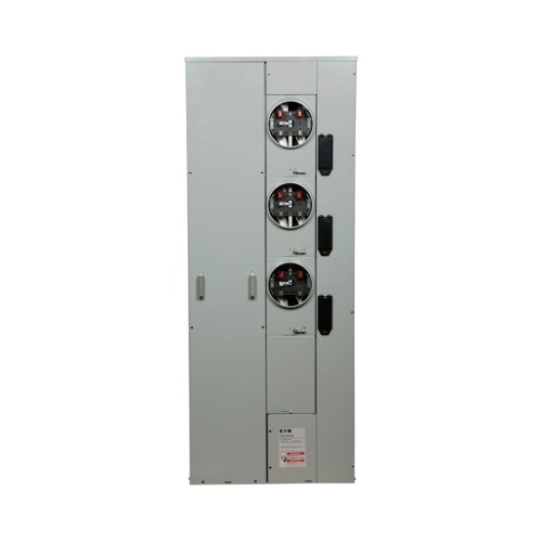 Eaton 1MP3206RRLBT - Meter Pack, 200 Amp, Single Phase, 3 Sockets