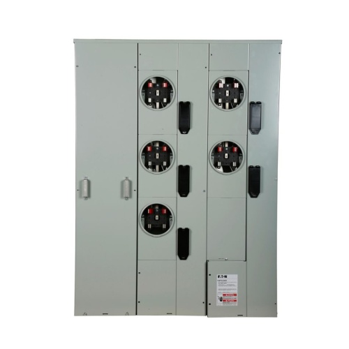 Eaton 1MP5206RRLBCPS - Meter Pack, 200 Amp, Single Phase, 5 Sockets