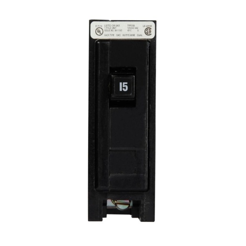 Eaton BAB1015 Thermal Magnetic Circuit Breaker - 240 Max Volt 15 Amp