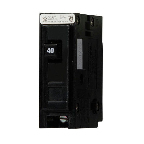 Eaton BAB1040I Thermal Magnetic Circuit Breaker - 240 Max Volt 40 Amp