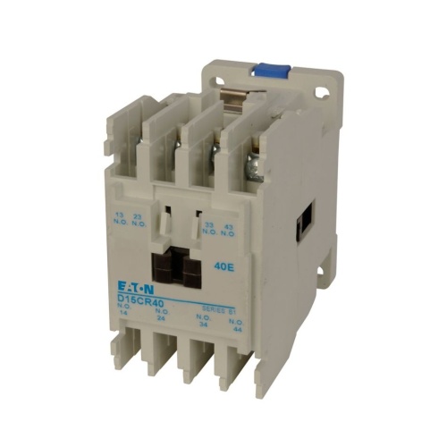 Eaton D15CR44CB Machine Tool Relay - 8PST-4 NO/4 NC, 480 Volt Coil, 10 Amp