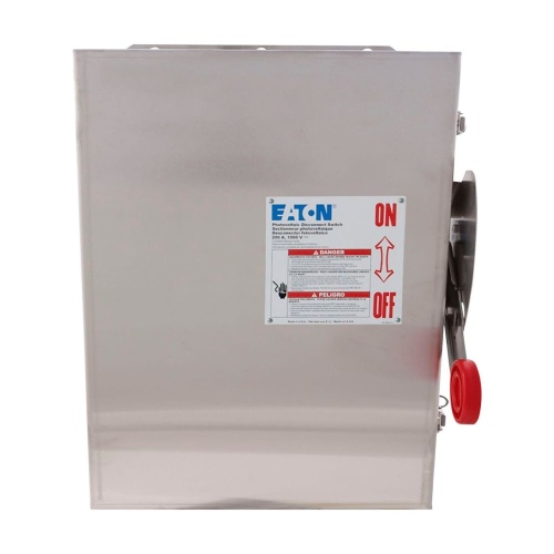 Eaton DCU1061UXM Heavy Duty DC Disconnect - 30 Amp, NEMA 4X, 316 ...