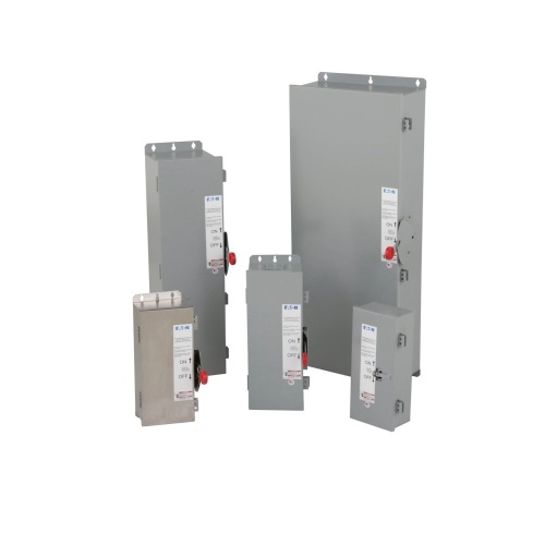 Eaton DG222URB-CSA General Duty Safety Switch - 60 Amp, NEMA 3R, Two Pole, Painted Galvanized ...