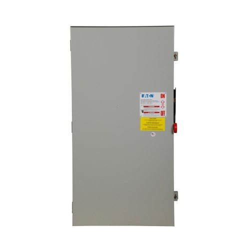 Eaton DG225NRK General Duty Safety Switch - 400 Amp, NEMA 3R, Two Pole ...