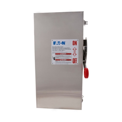 Eaton DH361UWK Heavy Duty Safety Switch - Non-Fusible, ST, 30 Amp