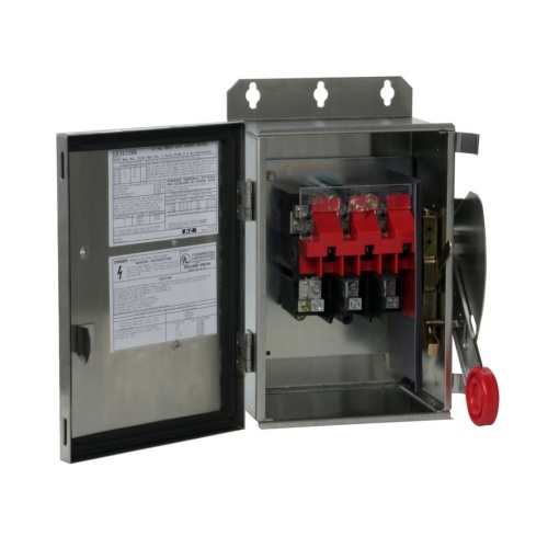 Eaton DH362UWK-GCL Heavy Duty Safety Switch - Non-Fusible, ST, 60 Amp