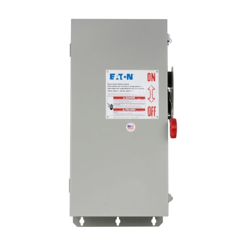 Eaton DH363FDK2WR Heavy Duty Safety Switch - Fusible Without Neutral ...