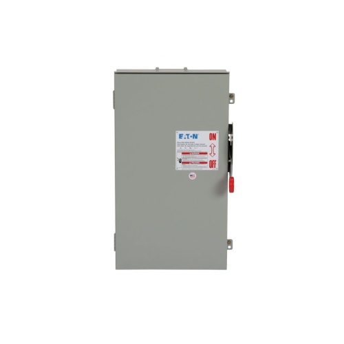 Eaton DH364URKN - Dc Disconnect, 200 Amp, 600 VAC, NEMA 3R, Three Pole