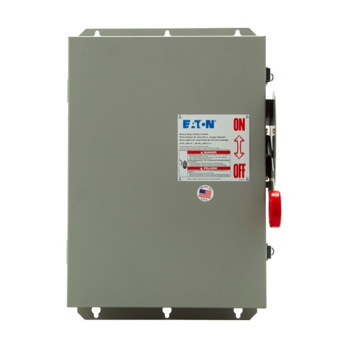 Eaton DH461UDK Heavy Duty Safety Switch - Non-Fusible, ST, 30 Amp